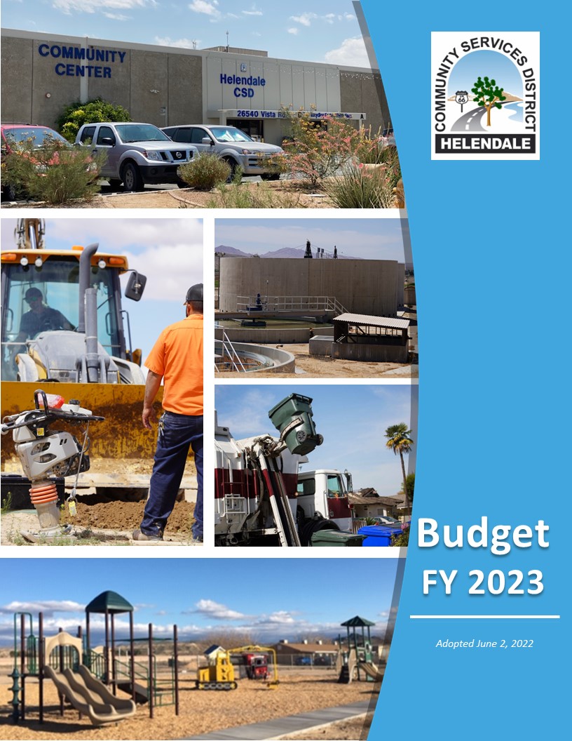 Approved Budgets | Helendale Community Services District CSD